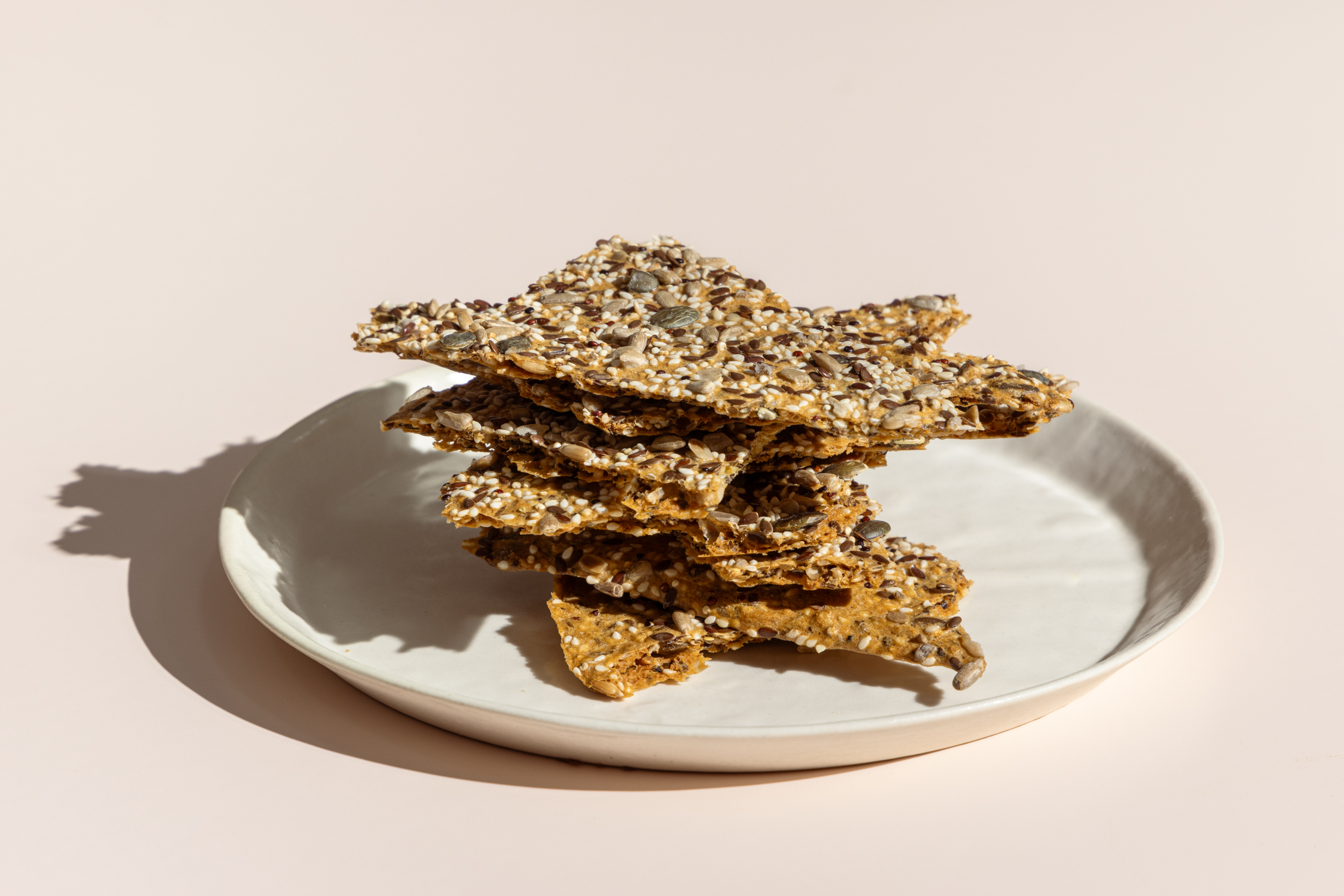 קרקר גרעינים ללא גלוטן - פקאלה